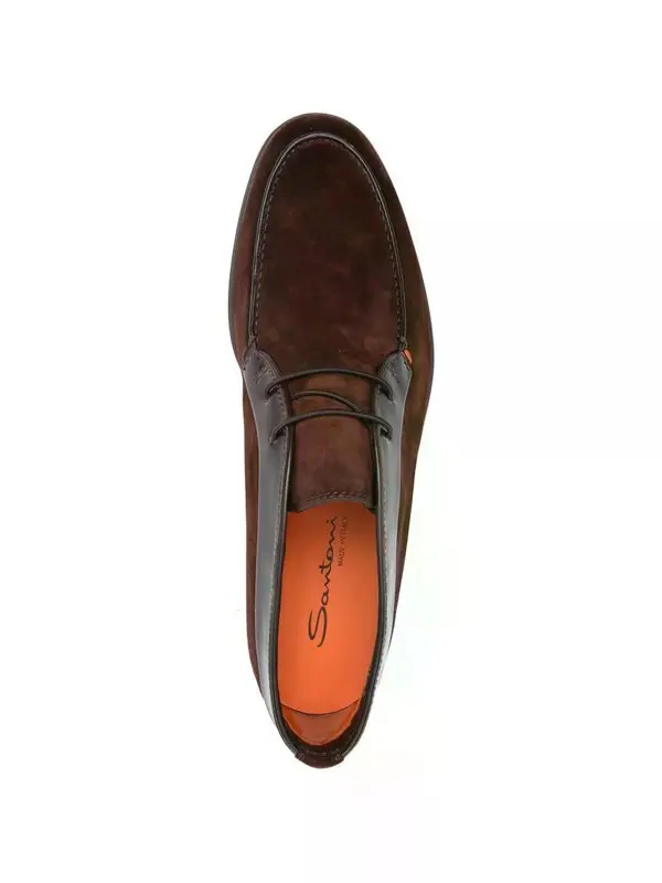 Santoni Lace-up Desert Boots