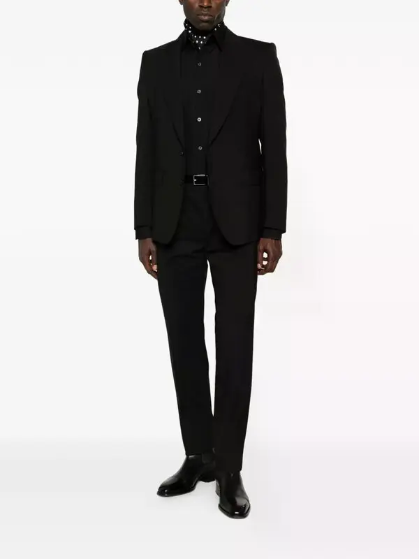 TOM FORD Buttoned Shirt - Black