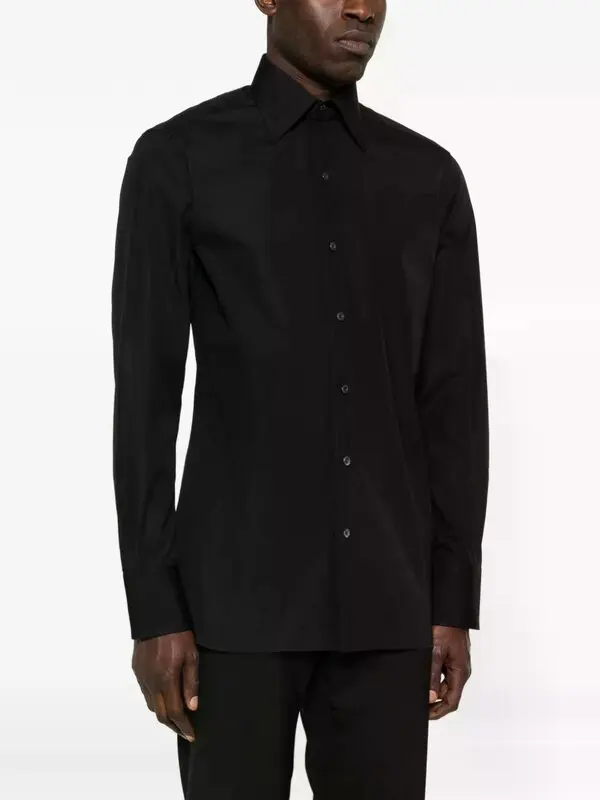 TOM FORD Buttoned Shirt - Black