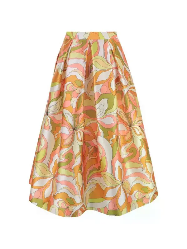 LUNATICA MILANO Printed A-line Skirt
