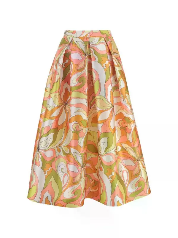 LUNATICA MILANO Printed A-line Skirt