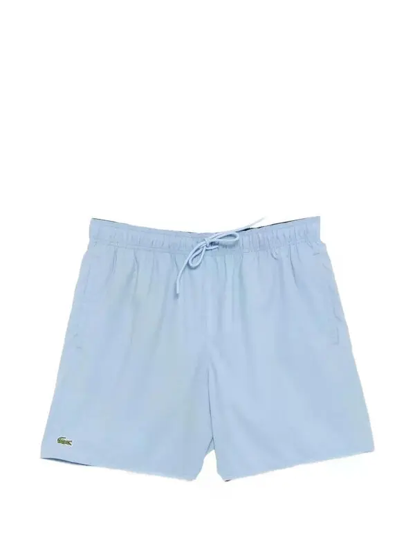 Lacoste Logo-patched Drawstring Swim Shorts
