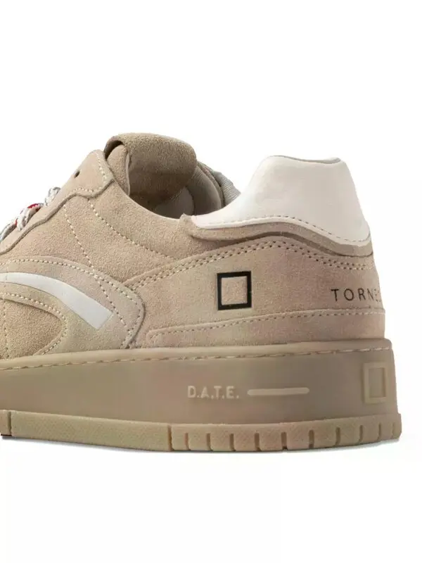 D.a.t.e. Torneo Lace-up Sneakers - Neutrals