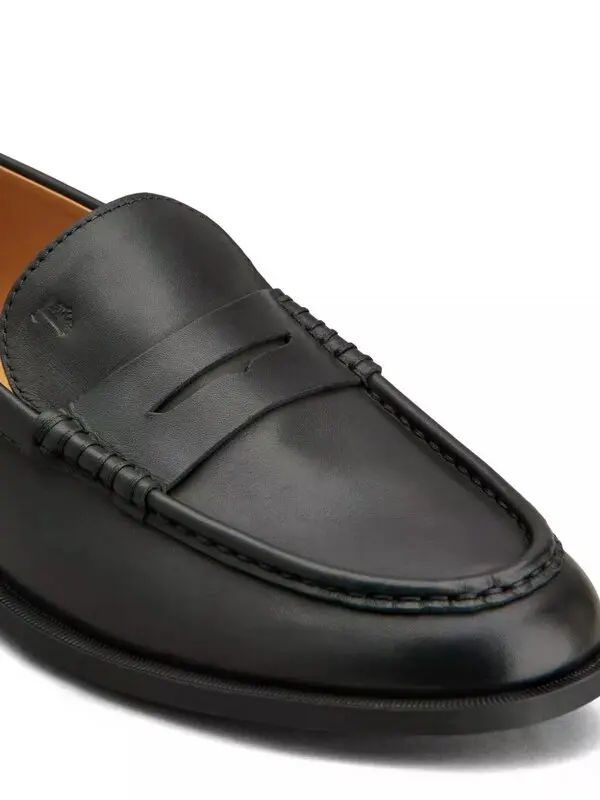 TOD'S Penny Leather Loafers