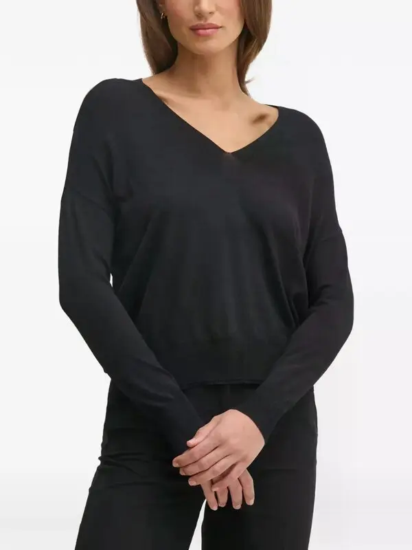 GAUDI V-neck Long Sleeve Sweater