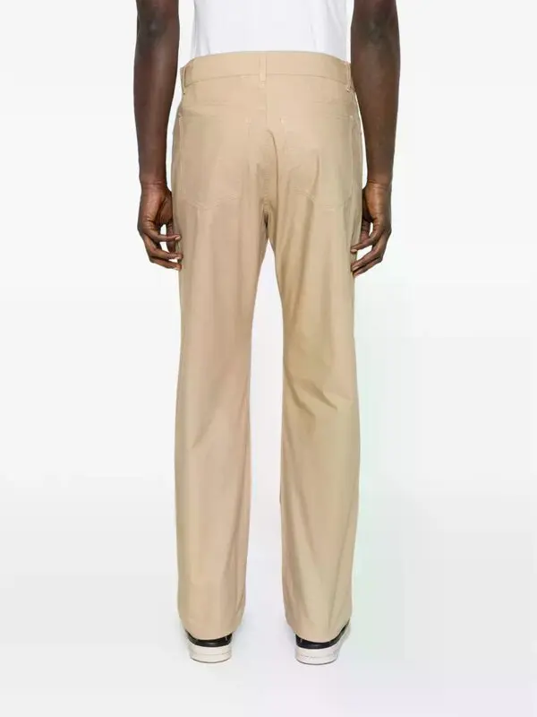 Moschino Logo-detail Trousers - Neutrals