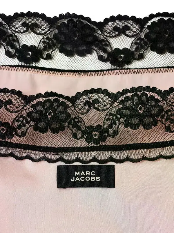 Marc Jacobs Lace-trim Ribbon Top