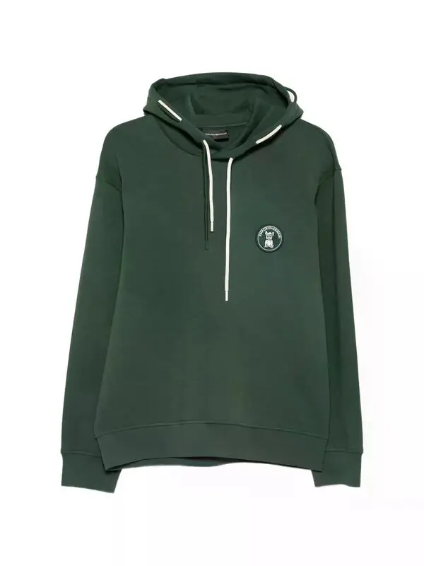 Emporio Armani Logo-patch Hoodie