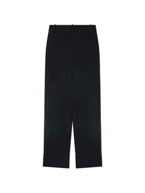 Giorgio Armani Silk Trousers - Black