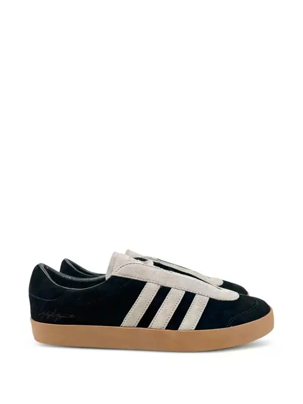Y3 Gazelle 3-stripes Leather Sneakers