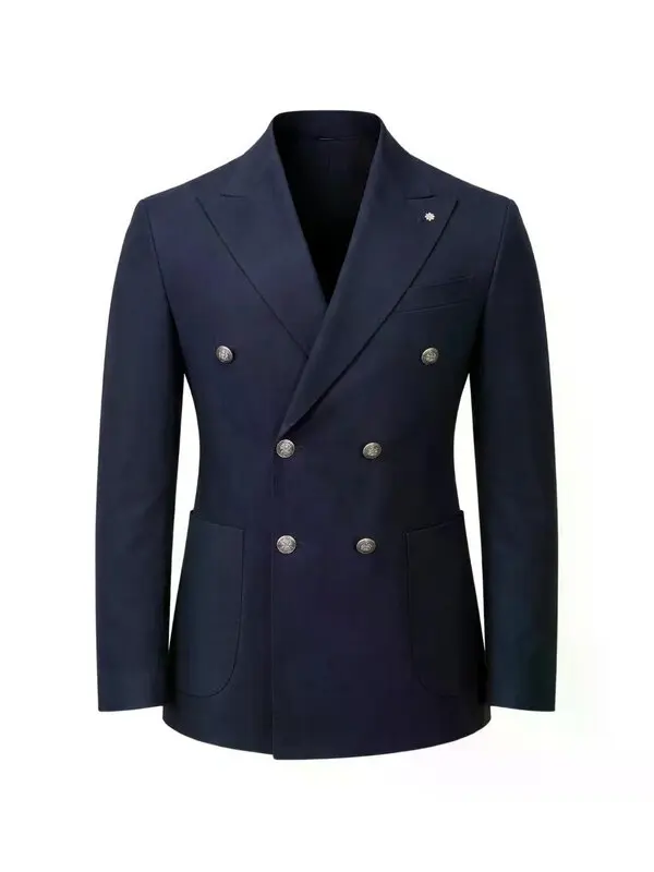 BHARNABA Peak-lapel Double-breasted Blazer