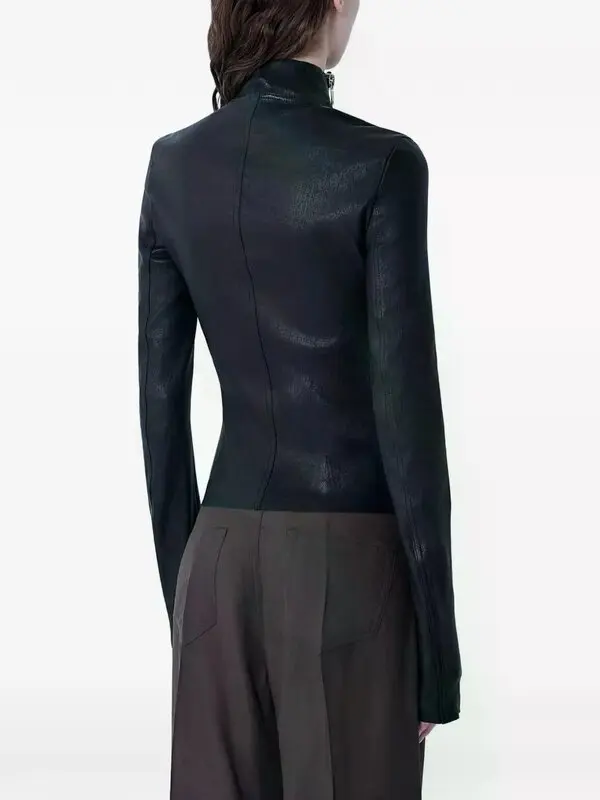 Rick Owens Leather Zip-up Jacket