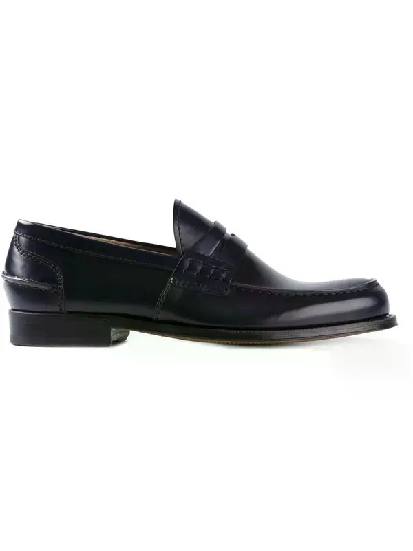 GREEN GEORGE Classic Penny Loafers
