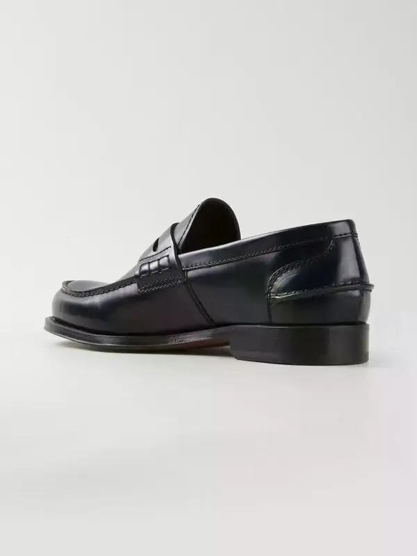 GREEN GEORGE Classic Penny Loafers