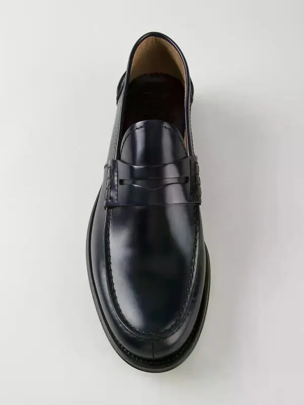 GREEN GEORGE Classic Penny Loafers