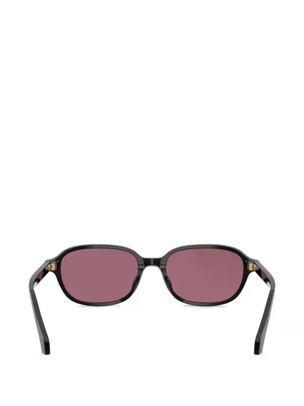 Versace Rectangle-frame Sunglasses - Black