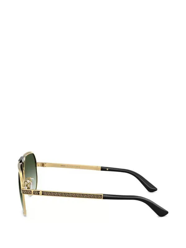 Versace Medusa Head Aviator Sunglasses