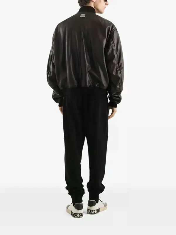 Dolce & Gabbana Smooth Cashmere Trousers - Black