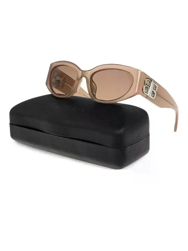 Balenciaga Bossy Sunglasses - Neutrals