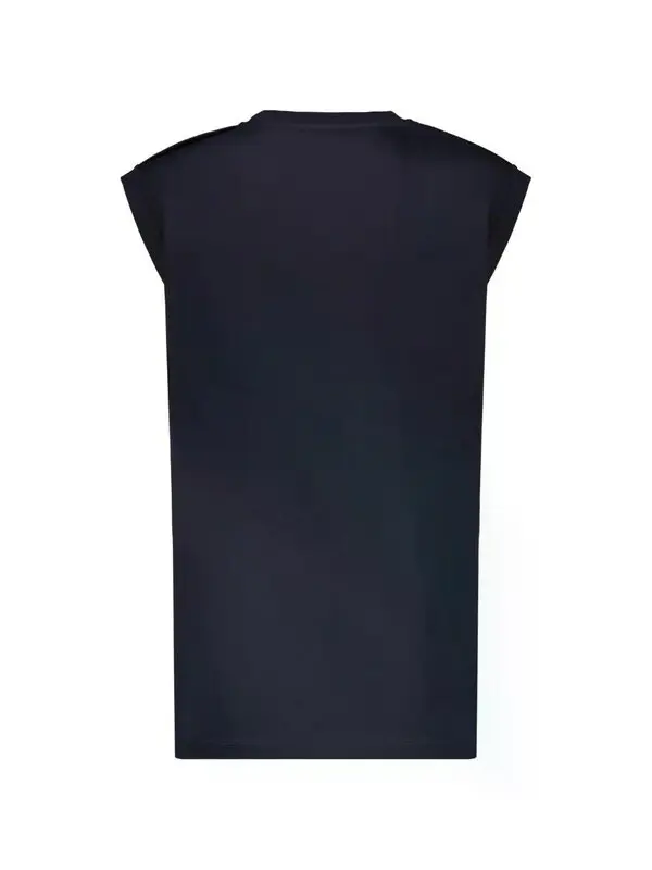 Balmain Cotton Logo T-shirt - Blue