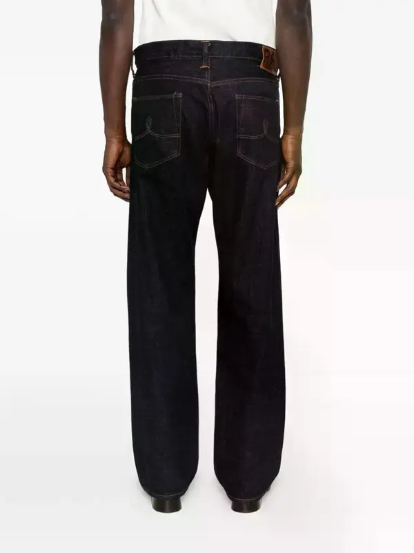 Ralph Lauren Selvedge Logo Trousers - Blue