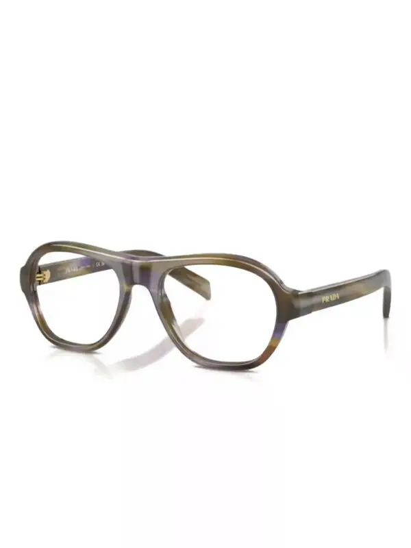 Prada Geometric-frame Eyeglasses