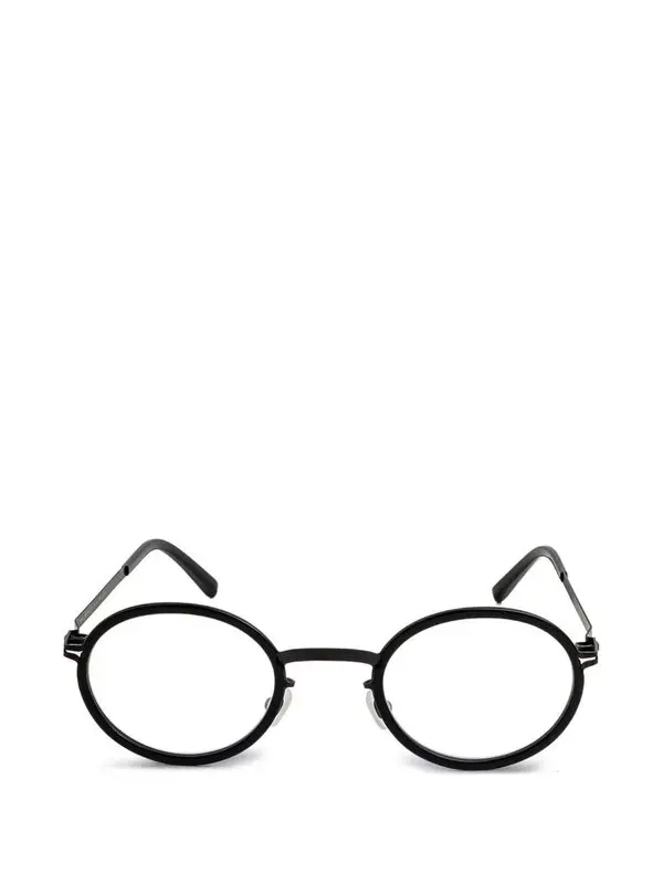 Mykita Berthold Round Frame Eyeglasses - Black