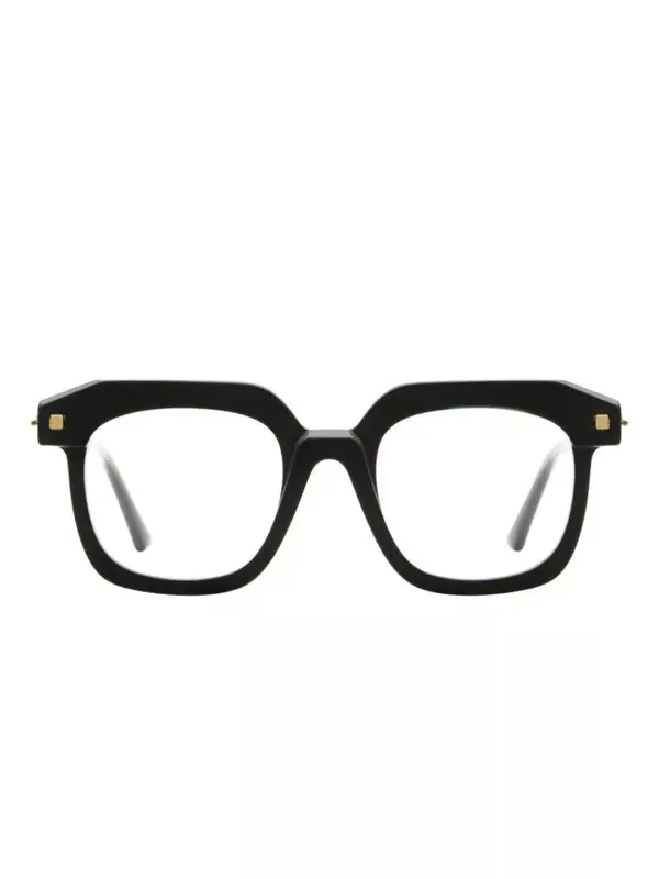 KUBORAUM J8 Square-frame Glasses - Black
