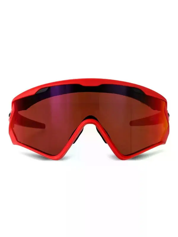 Oakley Wind Jacket 2.0 Shield-frame Sunglasses - Red