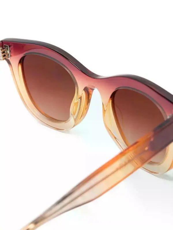 Thierry Lasry Consistency Round-frame Sunglasses - Orange