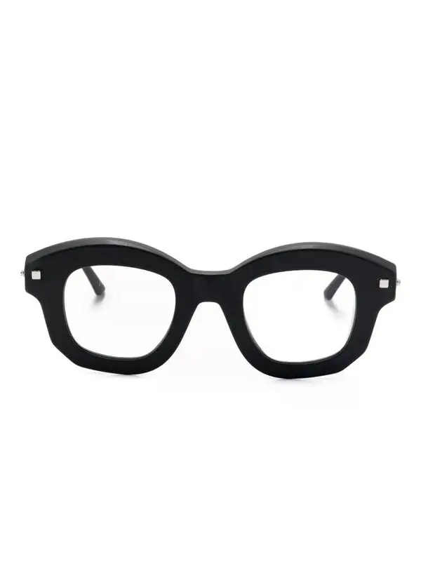KUBORAUM Square Frame Sunglasses - Black
