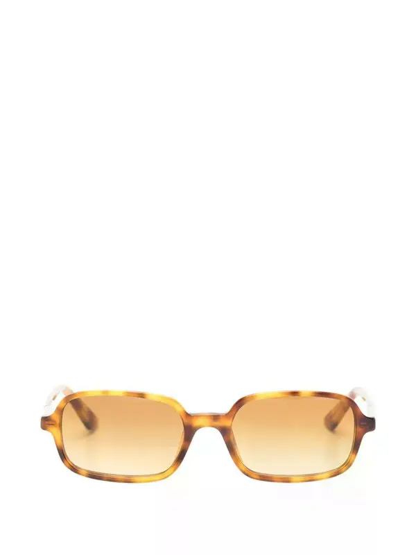 Chloé Rectangle Sunglasses - Brown
