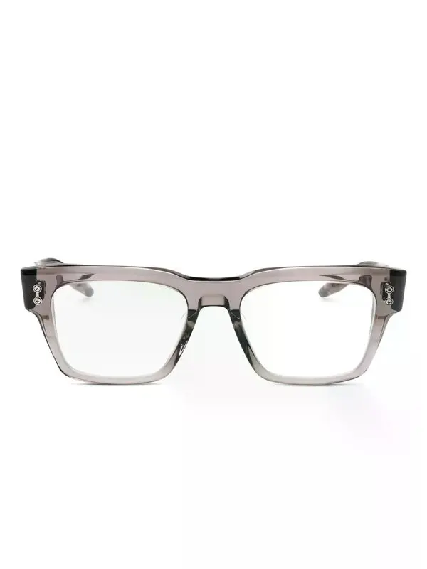 AKONI Rectangle-frame Eyeglasses - Grey