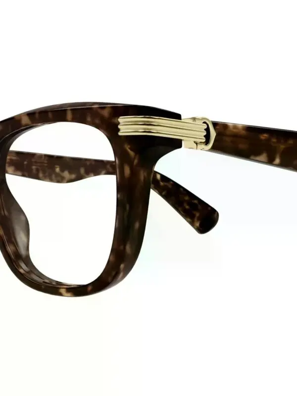 CARTIER Square-frame Tortoiseshell Glasses