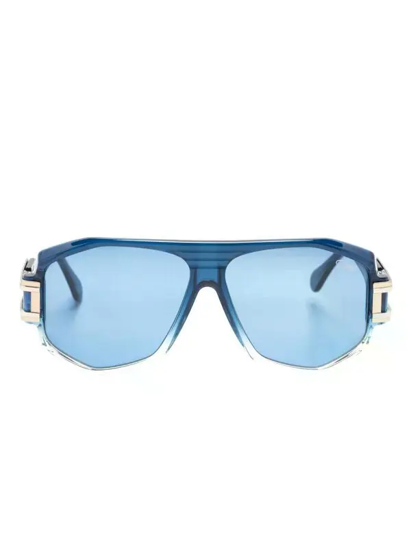 Cazal D-frame Logo Sunglasses - Blue