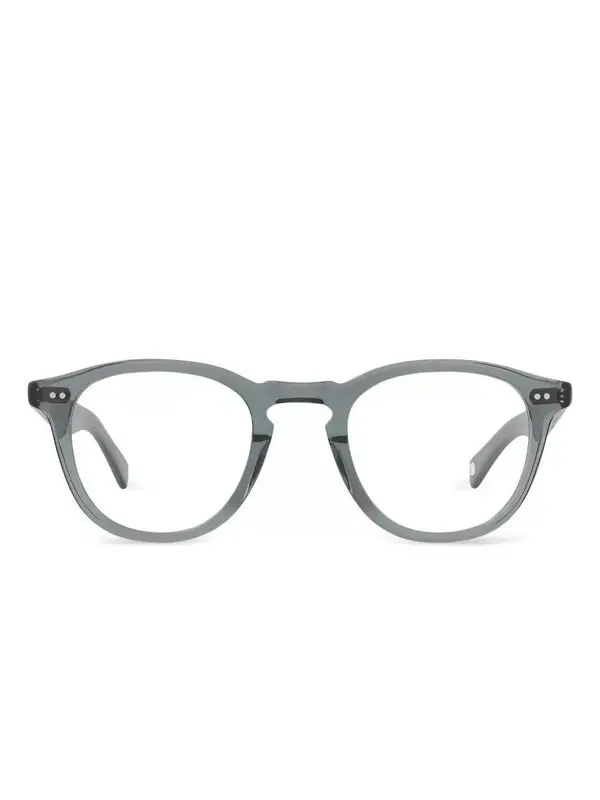 Garrett Leight Hampton Round-frame Glasses - Grey