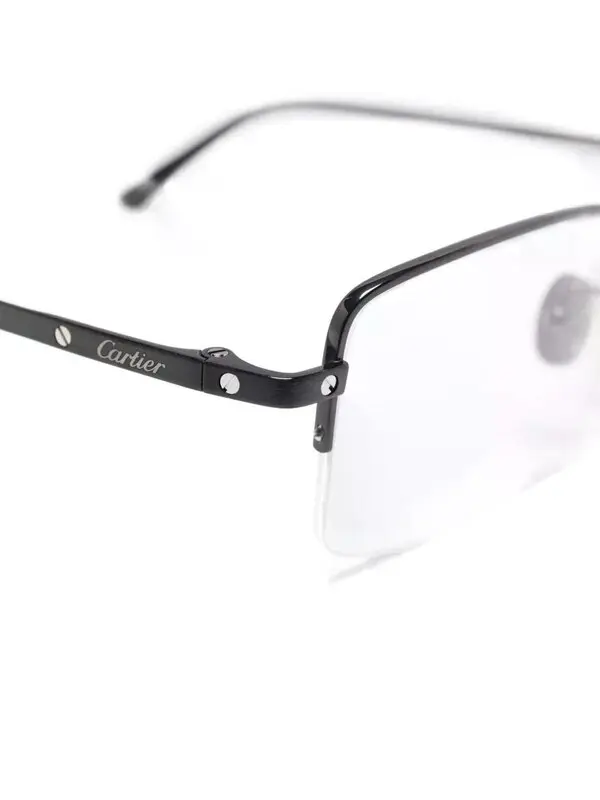CARTIER Rectangle-frame Eyeglasses