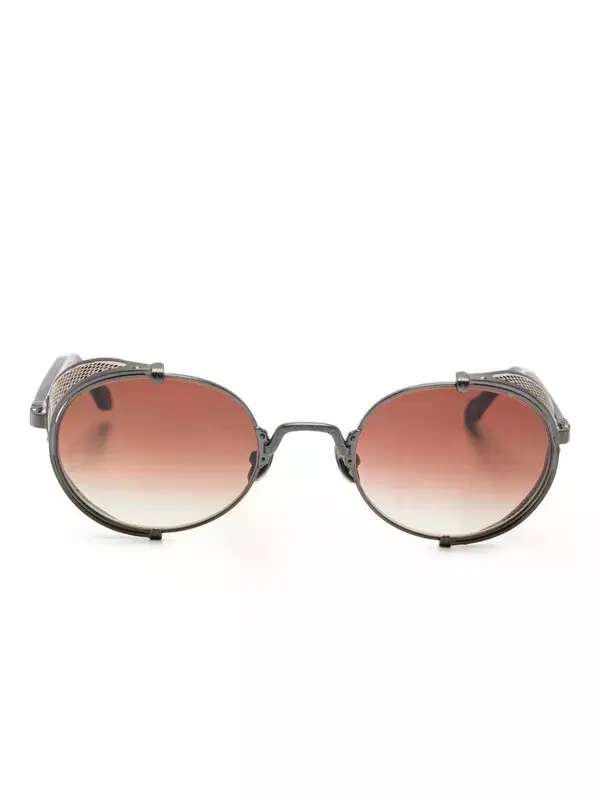 Matsuda Round-frame Sunglasses - Brown