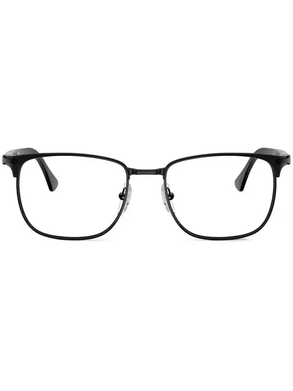 Persol Square Frame Eyeglasses - Black