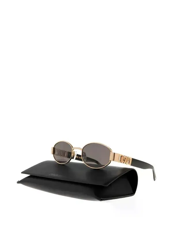 Dsquared2 Logo Oval-frame Sunglasses