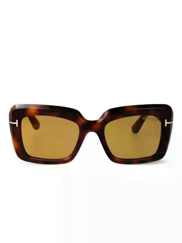 TOM FORD Square-frame Sunglasses - Brown