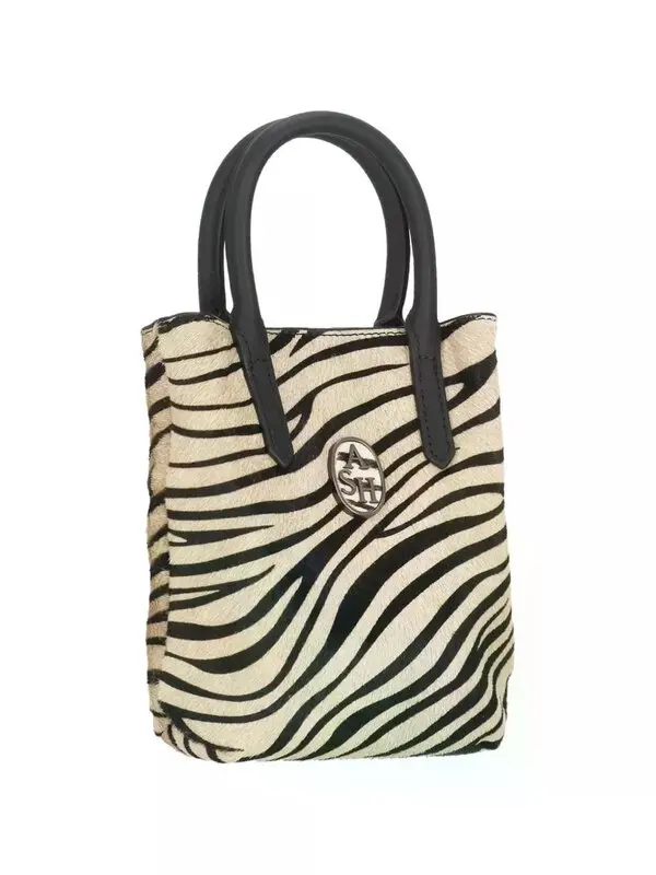 Ash Reggae Zebra-pattern Tote Bag