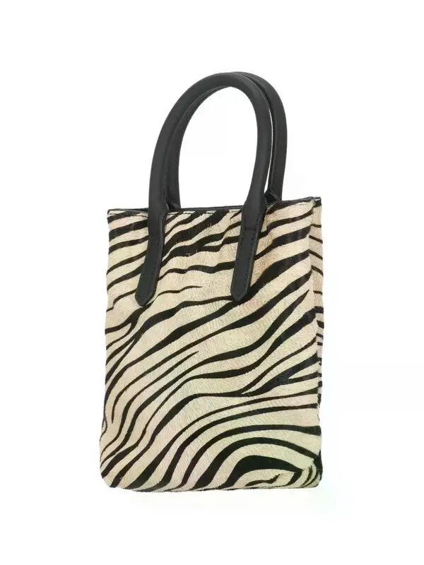 Ash Reggae Zebra-pattern Tote Bag
