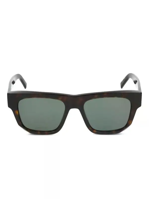 Givenchy Tortoiseshell Square-frame Sunglasses - Black