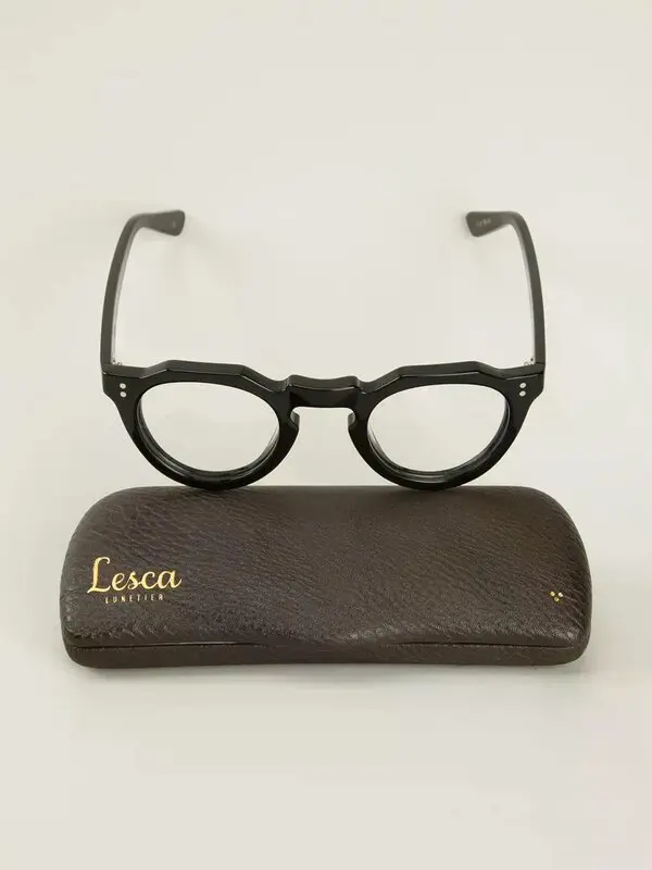 LESCA Round Frame Optical Glasses