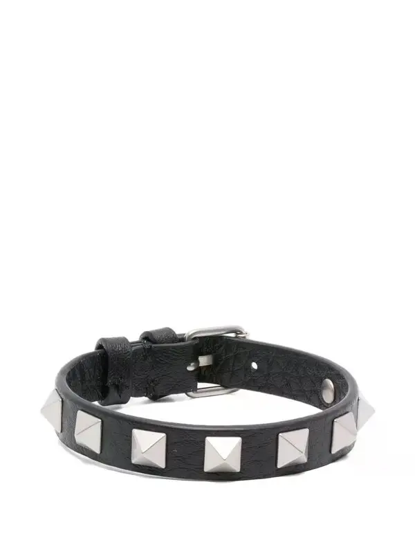 Valentino Garavani Studded Buckle Bracelet - Black