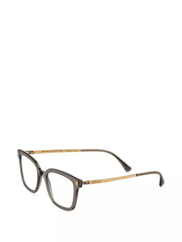 Mykita Neale Square-frame Eyeglasses - Brown