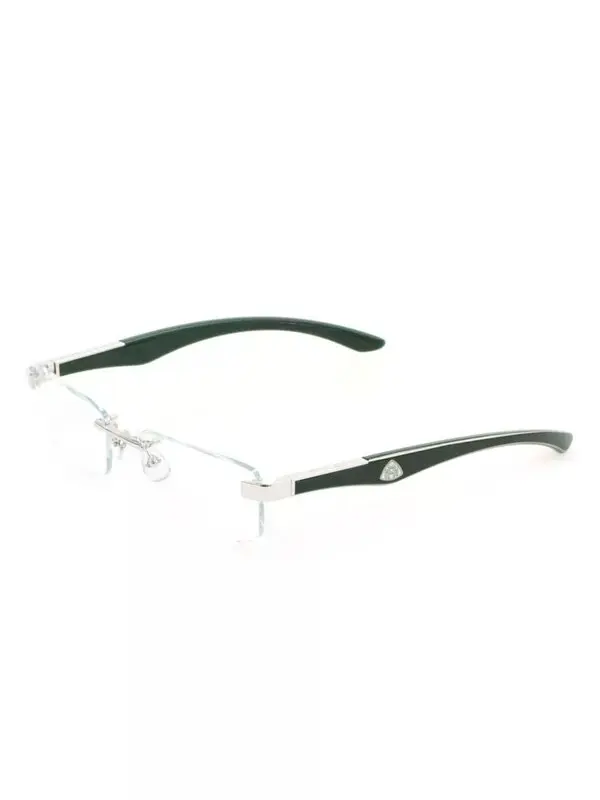 MAYBACH EYEWEAR The Artist Rectangle-frame Glasses