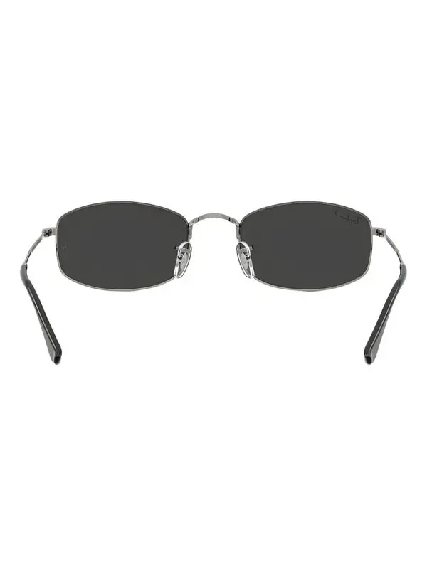 Ray-ban Rectangle-frame Sunglasses - Silver