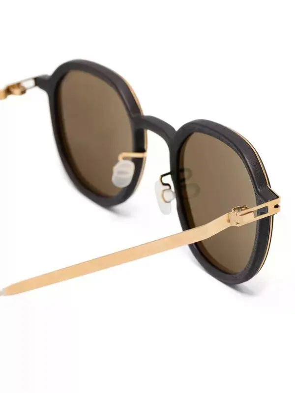 Mykita Birch Gold-detail Sunglasses